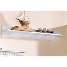 OTTO home Wandboard &raquo;Cubrix&laquo; aus massivem Kiefernholz, in zwei unterschiedlichen Breiten wei&szlig; Massivholz B/H/T: 90cm x 14cm x 14cm