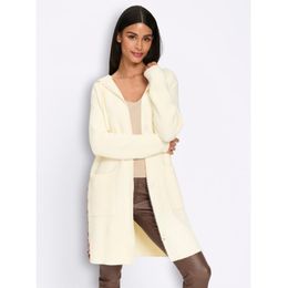 Heine Strickjacke in champagner-meliert | Gr.: 34