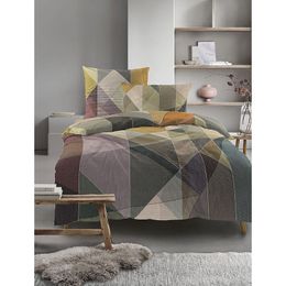 Irisette Bettw&auml;sche &raquo;Wave 8639&laquo; 2 Stk. anschmiegsam und atmungsaktiv, Ganzjahresqualit&auml;t Mako-Satin, Obermaterial: 100% Baumwolle B/L: 140cm x 200cm, 1 Stk., 1