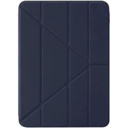 Tablet-H&uuml;lle &raquo;Origami No1 OriginalCase iPad Pro 13" M4 (2024)&laquo; iPad 33 cm (13 Zoll) blau Polycarbonat, Polyurethan (PU) Unterst&uuml;tzt automatische 