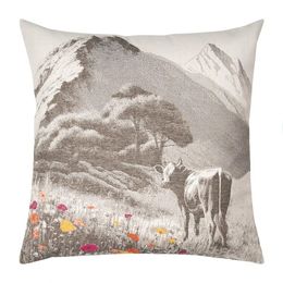 Pad Dekokissen &raquo;WILD FLOWER&laquo; made in europe Baumwolle, Polyester B/L: 45cm x 45cm, 1 Stk.