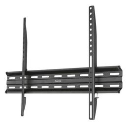 Hama TV-Wandhalterung &raquo;TV-Halterung flach, starr, 81 - 191 cm (32"-75"), 43", 50", 55", 65"&laquo; bis 191 cm Zoll schwarz Stahlblech Einheitsgr&ouml;&szlig;e