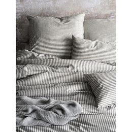 Irisette Bettw&auml;sche &raquo;Mink 8872&laquo; 2 Stk. einzigartige kuschelig weiche Winterbettw&auml;sche silber Biber, Obermaterial: 100% Baumwolle B/L: 155cm x 220cm, 1 Stk., 1 