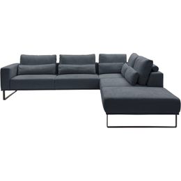 Musterring Ecksofa &raquo;JustB! PM100 Federkern & Kaltschaum, bequem, Breite 308cm, L-Form&laquo; grau 85% Polyester, 15% Viskose B/H/T: 308cm x 88cm x 200cm, Flachgewebe 