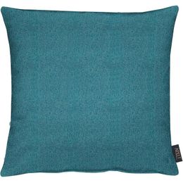 Apelt Dekokissen &raquo;Vermont&laquo; ohne F&uuml;llung blau Obermaterial: 100% Polyester B/L: 46cm x 46cm, 1 Stk.