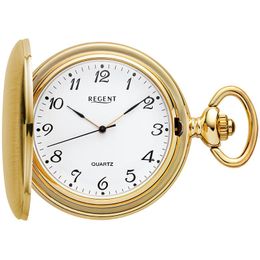 Regent Uhren Regent Herren Taschenuhr &raquo;P736&laquo; Quarzuhr, Herrenuhr, Acrylglas gold Einheitsgr&ouml;&szlig;e