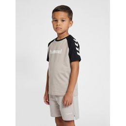 Hummel T-Shirt Hmljr Logo Jungen in ROCK RIDGE | Gr.: 34-39