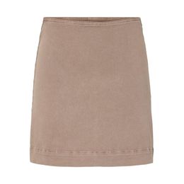 Pieces Jeansrock in Taupe Gray | Gr.: XS