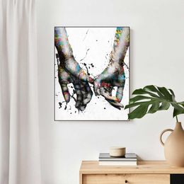Reinders Wandbild &raquo;Liebe&laquo; bunt MDF B/H/T: 40cm x 50cm x 3cm