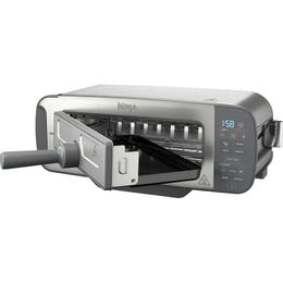 Ninja Toaster &raquo;ST202EU Foodi&laquo; 1 Schlitz 2400 W 2-in-1 Toaster, Grill & Panini-Presse grau Einheitsgr&ouml;&szlig;e Toaster