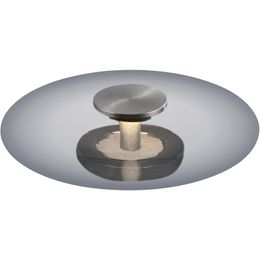 Neuhaus PURE LED Tischleuchte &raquo;PURE Vitrum&laquo; LED-Board 1 Stk. Warmwei&szlig; Stufenloses dimmen per Touchdimmer silber 1, &Oslash; 32cm H: 8,5cm, 1 Stk.