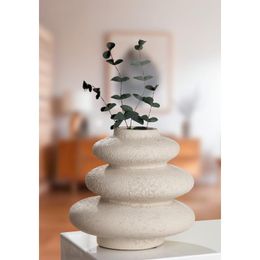 homsy by Ana Johnson Tischvase &raquo;Floriva, 21x20cm, strukturierte, matte Oberfl&auml;che&laquo; hochwertige Keramik aus einer traditionellen Manufaktur,Made in 