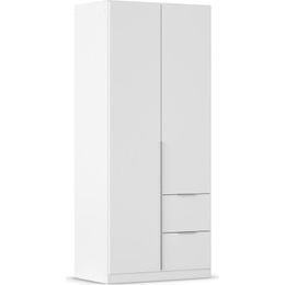 OTTO home Dreht&uuml;renschrank &raquo;Kleiderschrank Schrank Garderobe AGORDO mit Dekor- oder Hochglanzfront&laquo; in zwei Griff-Farben, Breite 91 cm, mit 