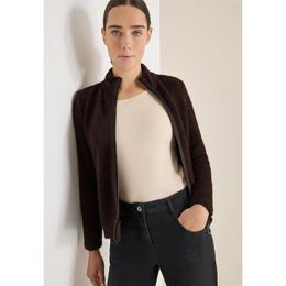 Cecil Damen Strickjacke mit Taschen braun XXL (46)