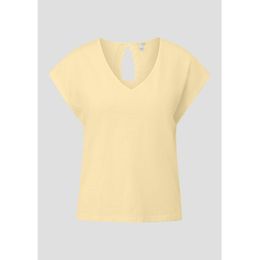 QS T-Shirt in 1101_hellgelb | Gr.: L