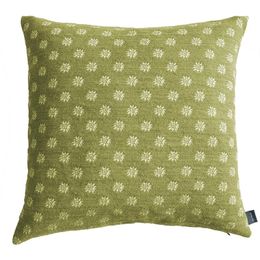 Pad Dekokissen &raquo;EDEL, Made in Europe&laquo; Kissenbezug ohne F&uuml;llung, Motiv Edelwei&szlig;, 1 St&uuml;ck, 30x50cm & 45x45 cm gr&uuml;n Obermaterial: 64% Baumwolle, 18% 