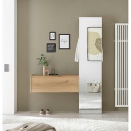Home Affaire Garderoben-Set &raquo;GIRON/CiTY, moderne Garderobe, Komplettset mit viel Stauraum&laquo; Komplett-Set, 2 Stk. tlg. Holzwerkstoff B/H/T: 150cmcm x 