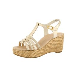 Paul Green Sandalen in Platin | Gr.: 40