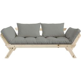 Karup Design Schlafsofa &raquo;Bebop, inkl. Futonmatratze &ndash; vielseitig klappbar, Breite: 180/200 cm&laquo; inkl. Futonmatratze beige natur