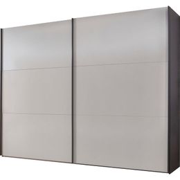 Wiemann Schwebet&uuml;renschrank &raquo;Korfu&laquo; hochwertige Beschl&auml;ge grau B/H/T: 296,3cm x 217cm x 67cm, T&uuml;ren: 2 Stk.