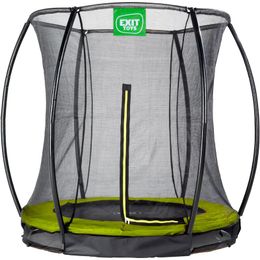 EXIT Bodentrampolin &raquo;Silhouette&laquo; &Oslash; 183 cm gr&uuml;n B/L/T: 153cm