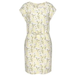 Beach Time Jerseykleid in gelb-creme-bedruckt | Gr.: 40