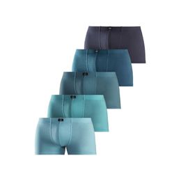 H.I.S. H.I.S Boxer (5 St&uuml;ck) in blau, hellblau, navy, petrol, dunkelpetrol | Gr.: 3