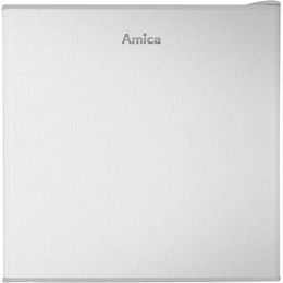 Amica Gefrierschrank &raquo;GB 301 100 E&laquo; 50 cm hoch 48 cm breit Kompakt & flexibel &ndash; perfekt als Zusatzgefrierbox silber Wechselbarer T&uuml;ranschlag & 