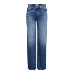 Only Jeans mit weitem Bein in Dark Blue Denim | Gr.: W31/L30