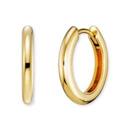 Engelsrufer Damen Paar Creolen &raquo;Lola&laquo; gold 16mm, Silber 925 (Sterlingsilber)