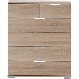 wimex Schubkastenkommode &raquo;Easy&laquo; braun B/H/T: 82cm x 102cm x 41cm,mit 2+4 Schubk&auml;sten