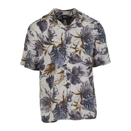 Urban Classics Short Sleeve Shirt in blueleaves | Gr.: S