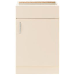 Wiho-K&uuml;chen wiho K&uuml;chen Sp&uuml;lenschrank &raquo;Flexi&laquo; Breite 50 cm beige B/H/T: 50cm x 82cm x 57cm