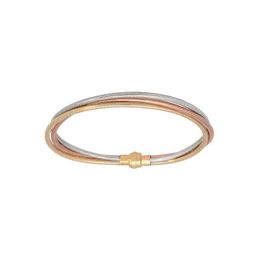 Firetti Damen Armband &raquo;Schmuck Geschenk Gold 375 Armschmuck Armkette Goldarmband&laquo; rosa 19cm, Gelbgold 375