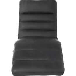 W.Schillig Relaxliege &raquo;daily dreams&laquo; Funktionsliege wahlweise mit Motor, Gestell matt, Breite 75 cm schwarz Longlife Xtra-Leder Z59: Glattleder mit 