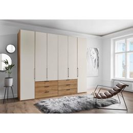 Wiemann Kleiderschrank &raquo;Monaco&laquo; hochwertige Beschl&auml;ge braun Holzwerkstoff Bianco-Eiche-Nachbildung, B/H/T: 246,3cm x 236cm x 58cm, T&uuml;ren: 6 Stk. 