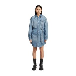 G-Star Raw Belted Shirt Kleid antique faded thames | Gr.: L