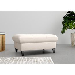 Sit & More sit&more Stauraumhocker &raquo;Maggiore&laquo; mit Stauraum grau 95% Polyester, 5% Polyamid B/H/T: 102cm x 48cm x 67cm, Luxus-Microfaser Euphoria,mit Stauraum,