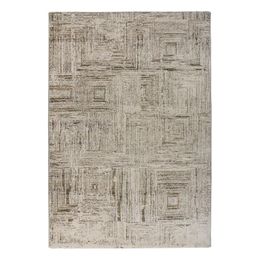 Kayoom Teppich &raquo;Napoli 537&laquo; rechteckig 18 mm H&ouml;he Kurzflor, Modernes Muster, Fu&szlig;bodenheizungsgeeignet, Wohnzimmer Polypropylen B : 80cm 1 Stk., 18mm, L: 