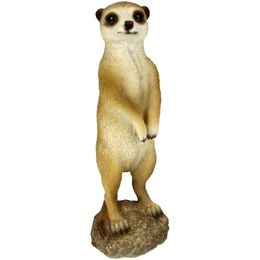 I.GE.A. Dekofigur &raquo;Erdm&auml;nnchen&laquo; Tierfigur braun Polyresin B/H/T: 8,5cm x 23cm