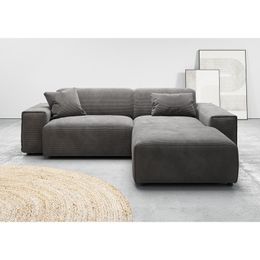 Home Affaire Ecksofa &raquo;Glimminge L-Form auch in Breitcord, Feincord + Easy care-Bezug,&laquo; Breite 234, Zierkissen grau 12% Polyacryl, 88% Polyester B/H/T: