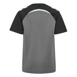 Hummel Kinder Sportshirt "Lead 2.0 Jersey S/S" in Grau | Gr.: 116