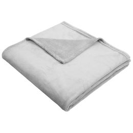 OTTO home Wohndecke &raquo;Jil&laquo; aus super weichem Kuschelfleece, Kuscheldecke, Premium Qualit&auml;t grau Kunstfaser B/L: 150cm x 200cm