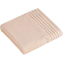 Vossen Handtuch &raquo;Vienna Style Supersoft&laquo; Supersoft Baumwolle gelb Webfrottier, Baumwolle B/L: 50cmx100cm, 2 Stk., Webfrottier