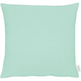 Apelt Dekokissen &raquo;4362 Rips Uni&laquo; Wasser- und Schmutzabweisend blau Obermaterial: 60% Polyester, 40% Baumwolle B/L: 49cm x 49cm, 1 Stk.