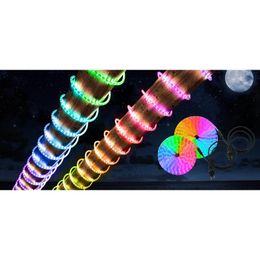 Globo LIGHTING LED-Lichterschlauch &raquo;LIGHT TUBE&laquo; Lichtschlauch/IP44/Stecker/Zuleitungskabel 150 cm/bunt bunt Gesamtl&auml;nge 10,5m