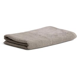 M&ouml;ve Duschtuch &raquo;M&Ouml;VE Bamboo Luxe&laquo; mit seidig gl&auml;nzenden Bord&uuml;ren rot Frottier, Obermaterial: 60% Baumwolle, 40% Viskose B/L: 80cmx150cm, 1 Stk., Frottier