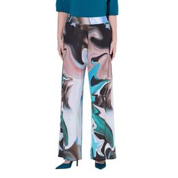 Ulla Popken Schlupfhose in cyan | Gr.: 50-52