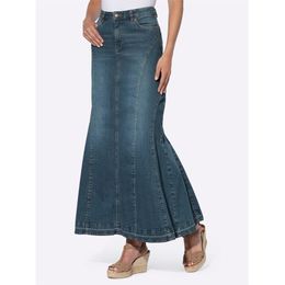 Heine Jeans-Rock in blue-stone-washed | Gr.: 40