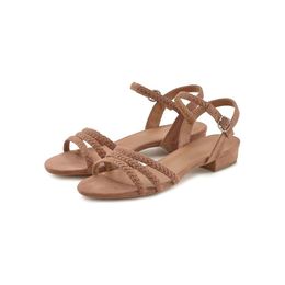 Lascana Sandale in braun | Gr.: 41